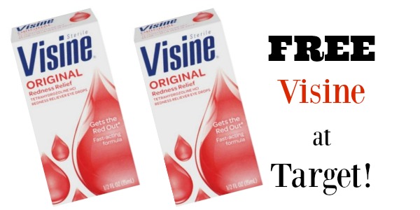 FREE Visine at Target! - Couponing with Rachel