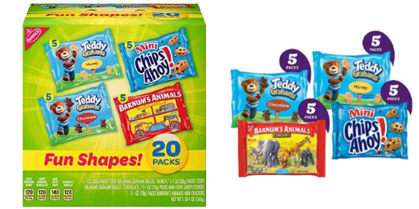 Nabisco Fun Shapes Cookie & Cracker Mix, Variety Pack - Couponing with ...