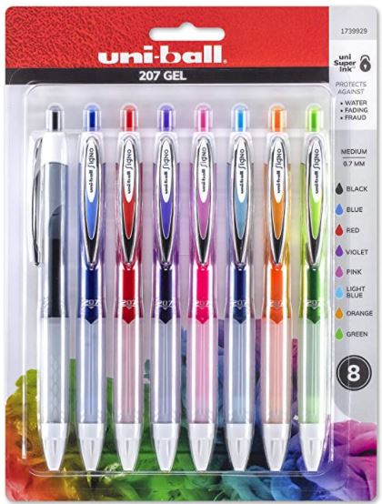 Uni-Ball Retractable Gel Pens 8-Pack - Couponing with Rachel