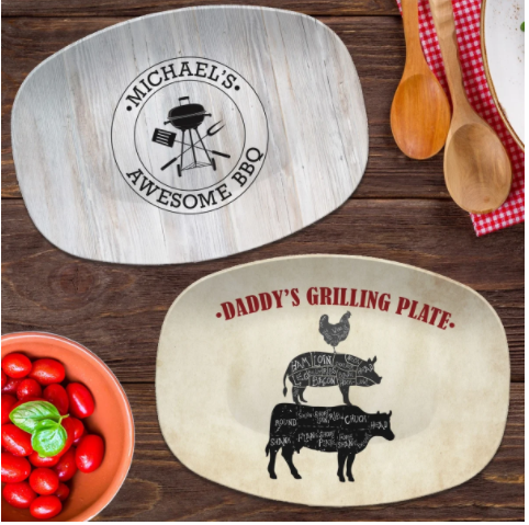 Personalized BBQ Platters ~ Great Gift Idea! - Couponing with Rachel