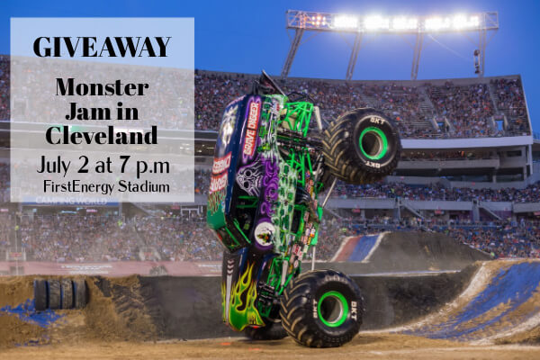 Monster Jam Cleveland Giveaway - Couponing with Rachel