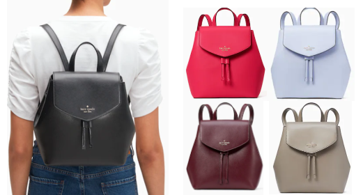 Kate Spade Lizzie Medium Flap Backpacks $89 Shipped ~ 8 Color Choices ...