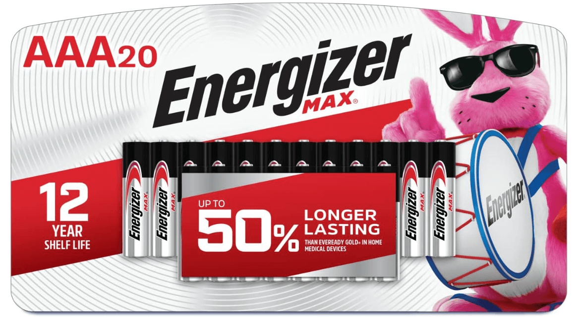 Energizer MAX AAA Batteries 20pk $7.53 on Amazon (reg. $20) - Couponing ...