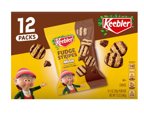 Keebler Fudge Stripes Minis Cookies 12-Pack Just $4.95 Shipped on ...