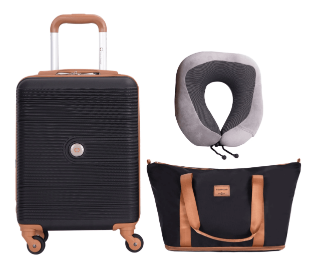 Travelhouse Carry on 3-Piece Luggage Set $52.99 (Reg. $199.99) Shipped ...
