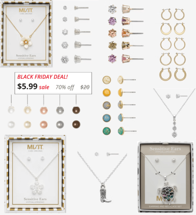 JCPenney Jewelry Sale - FIVE Pairs of Earrings for $5.99 (Reg. $20 ...
